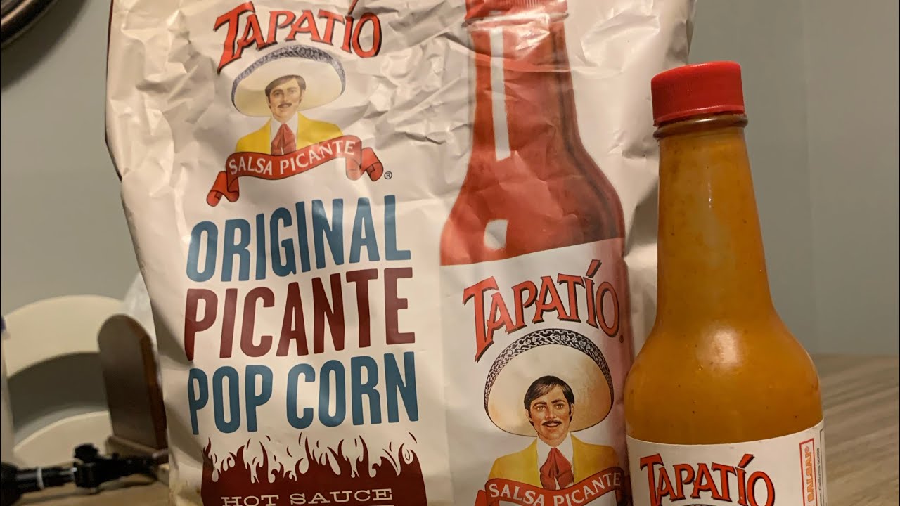 Tapatio Original Picante Popcorn - YouTube
