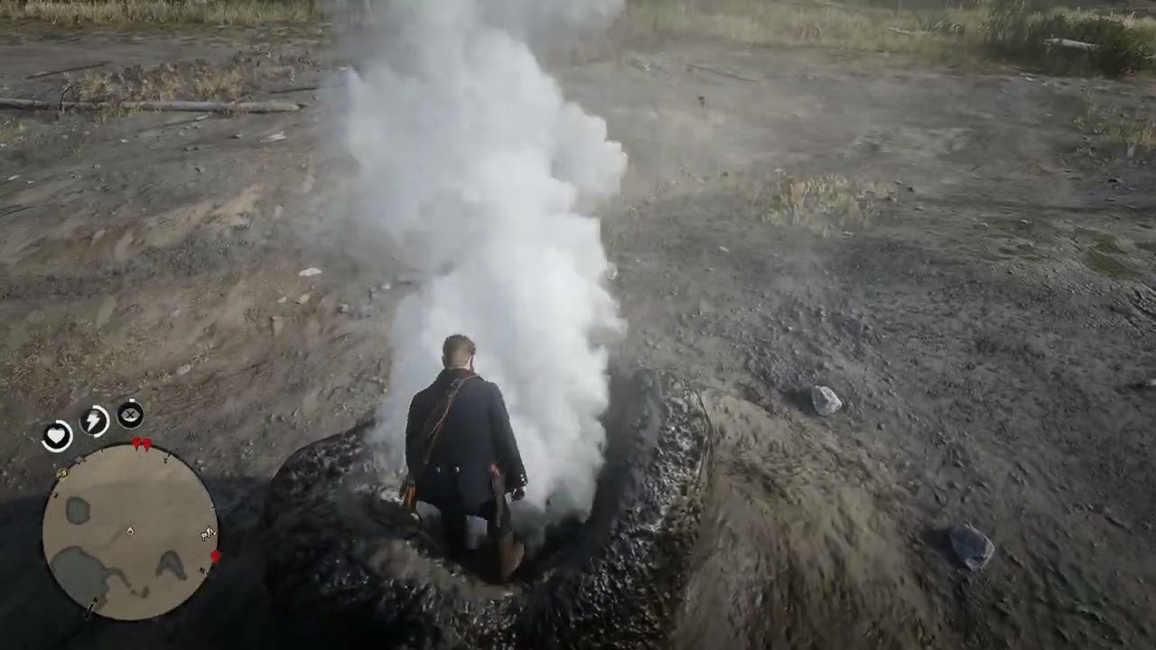 Died in the hot spring! Strange ways to die in RDR2 - YouTube