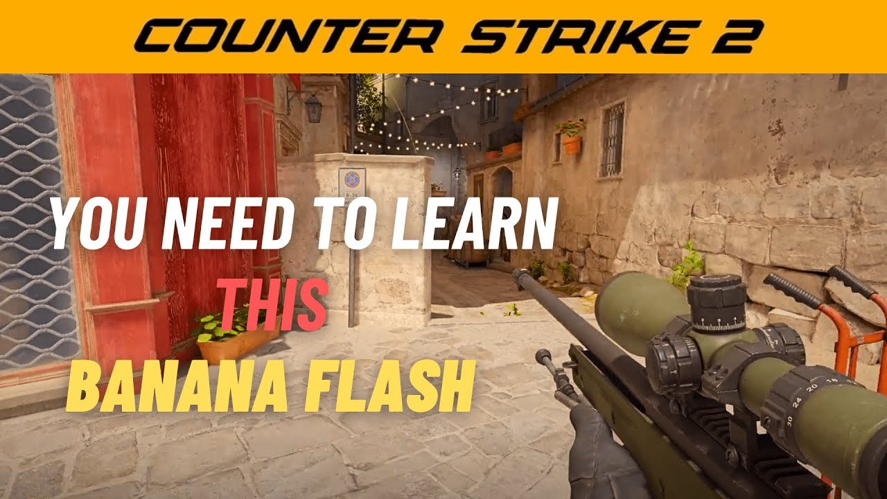 EVERYONE MUST LEARN THIS BANANA FLASH IN CS2 INFERNO - YouTube