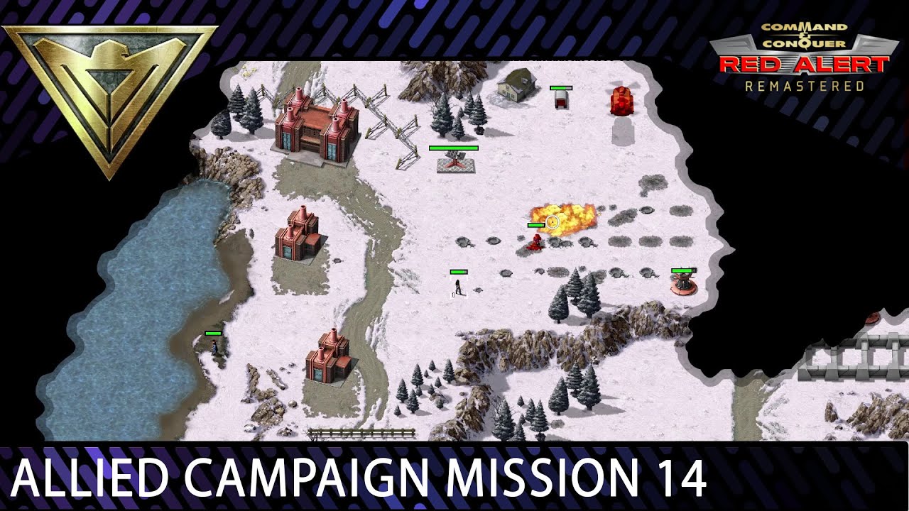 Red Alert Remastered | Allied Campaign - Mission 14 - No Remorse - YouTube