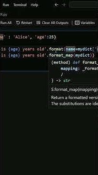 What is the difference between "format()" and "format_map()" for python ...