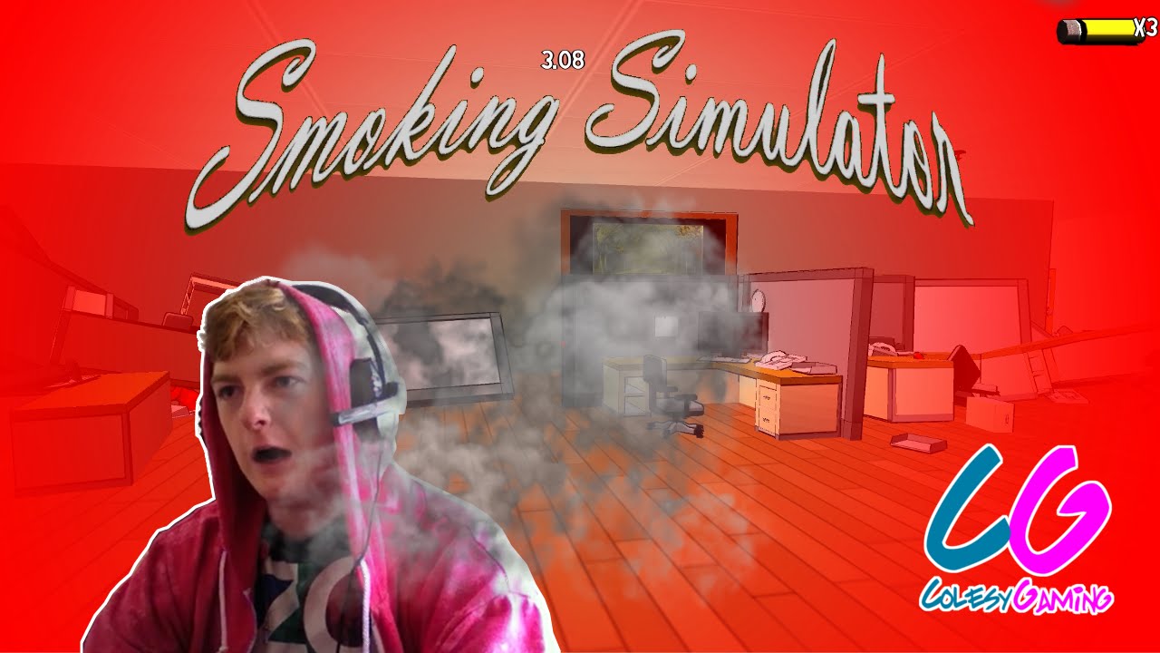 RAGING!!!!! Free Indie Game - 'Smoking Simulator' - YouTube