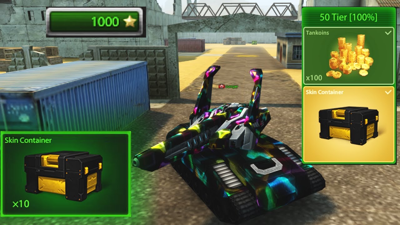 Tanki Online - Road To My 10th Skin Container!! By Jumper - YouTube