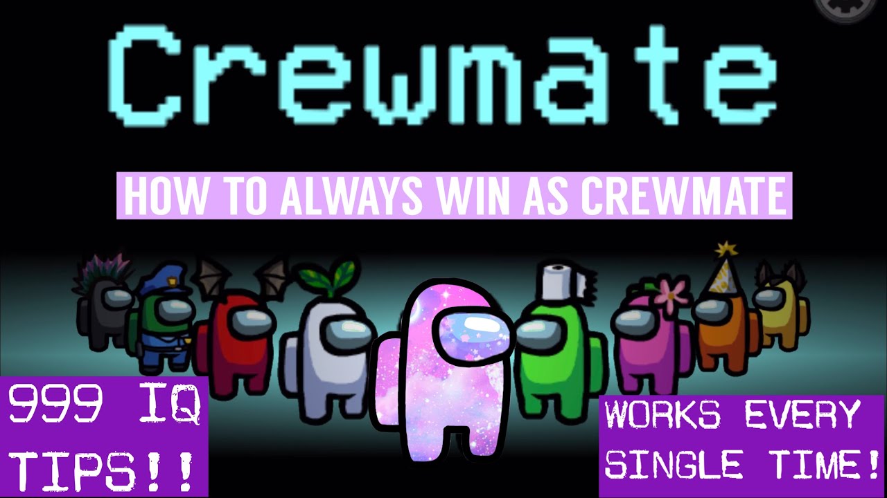how to win as crewmate in among us... - YouTube