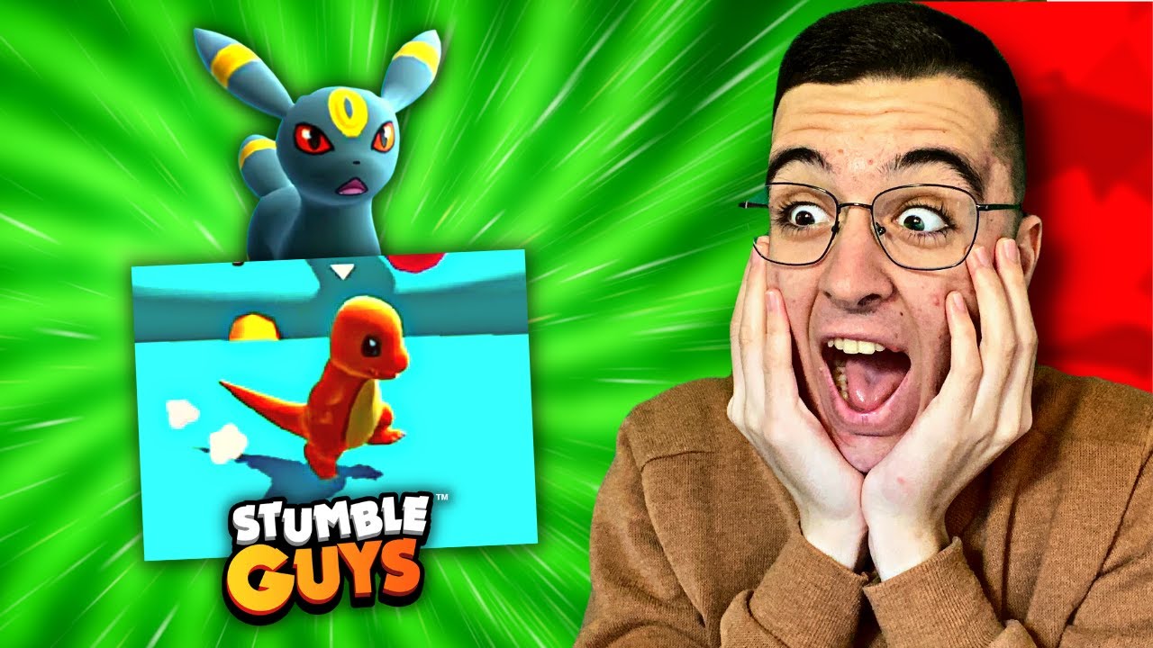 ASÍ SE VE POKEMON en STUMBLE GUYS - YouTube