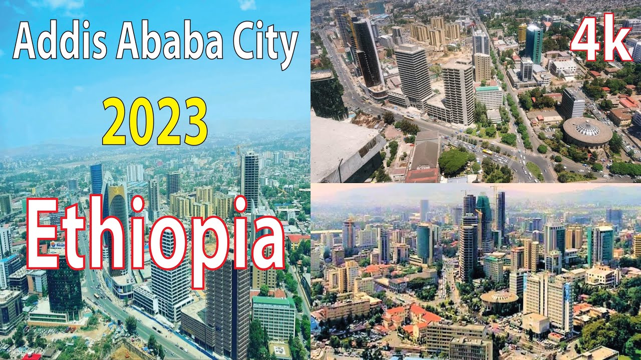Addis Ababa City Ethiopia 4k By Drone 2023 Youtube