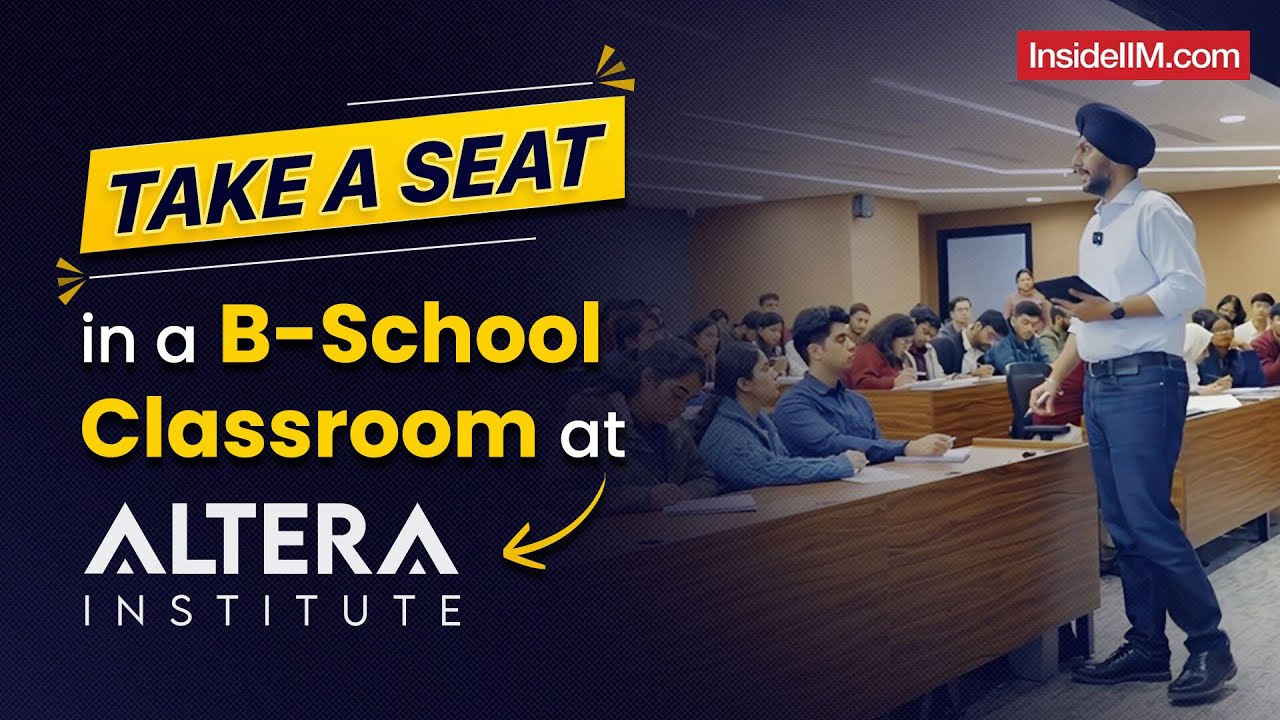 Take a Seat in a B-School Classroom at Altera Institute | Marketing ...