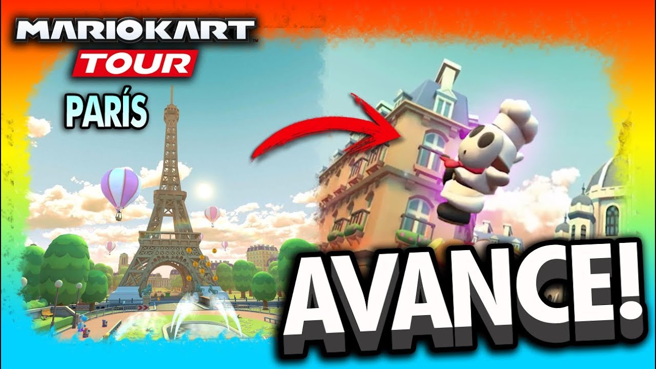 NUEVA TEMPORADA de PARÍS en Mario Kart Tour! 🗼 Avance - YouTube