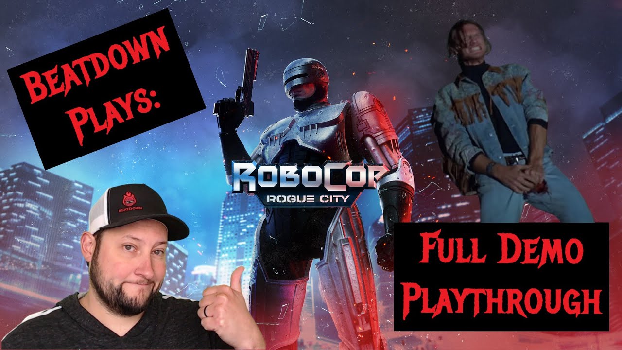 Beatdown Plays: Robocop Rogue City Demo Gameplay - Full Playthrough ...