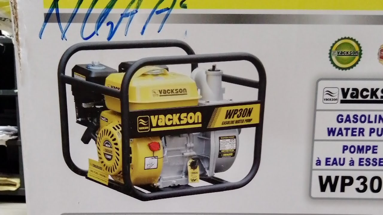 Unboxing Petrol water pump(Vackson WP30N)@AgriwhatMW - YouTube