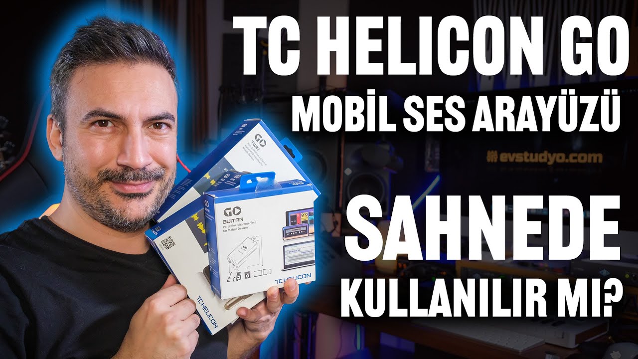 TC HELICON GO MOBİL KAYIT SES KARTI (Guitar, Vocal, Solo, Twin) - YouTube