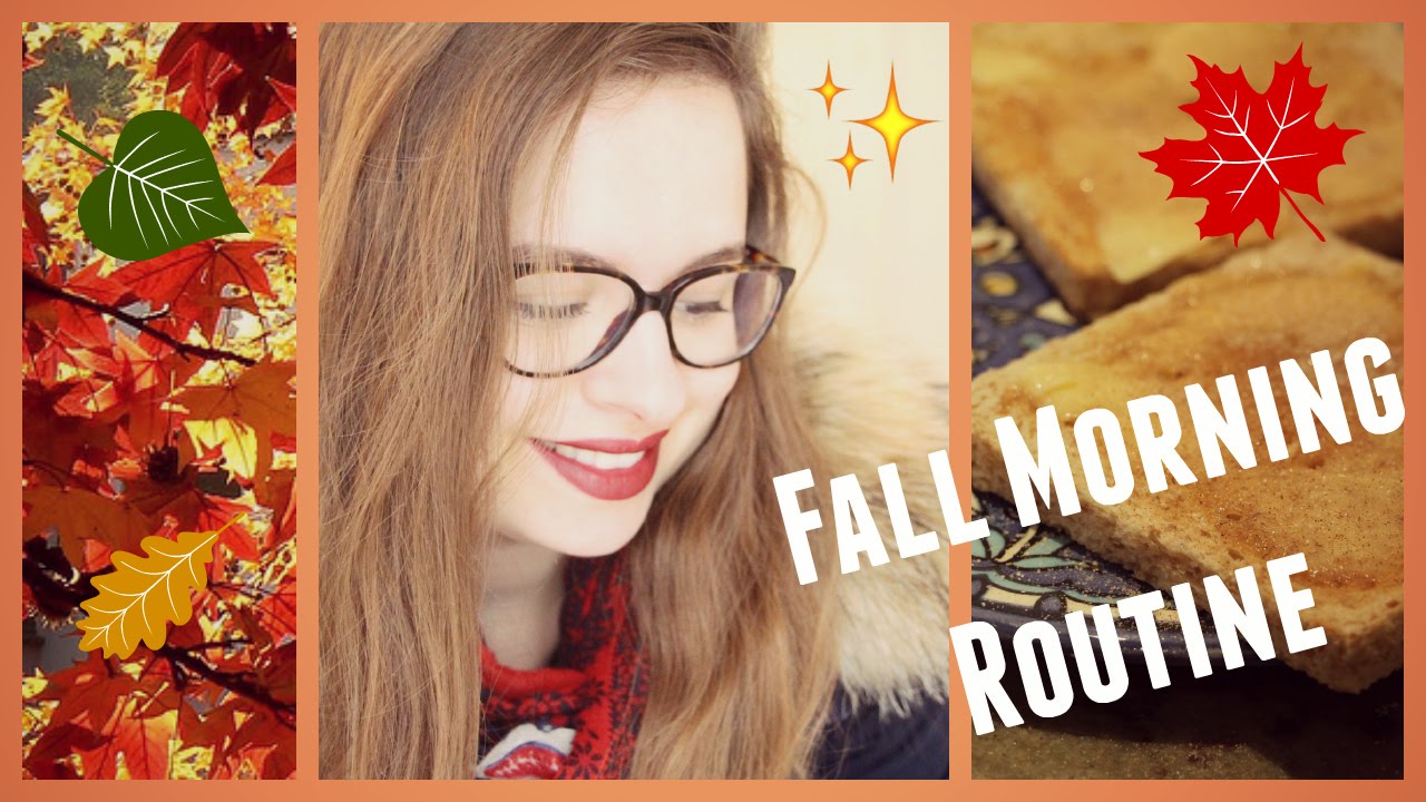 ROUTINE DU MATIN AUTOMNE! 🍂🍄 - YouTube