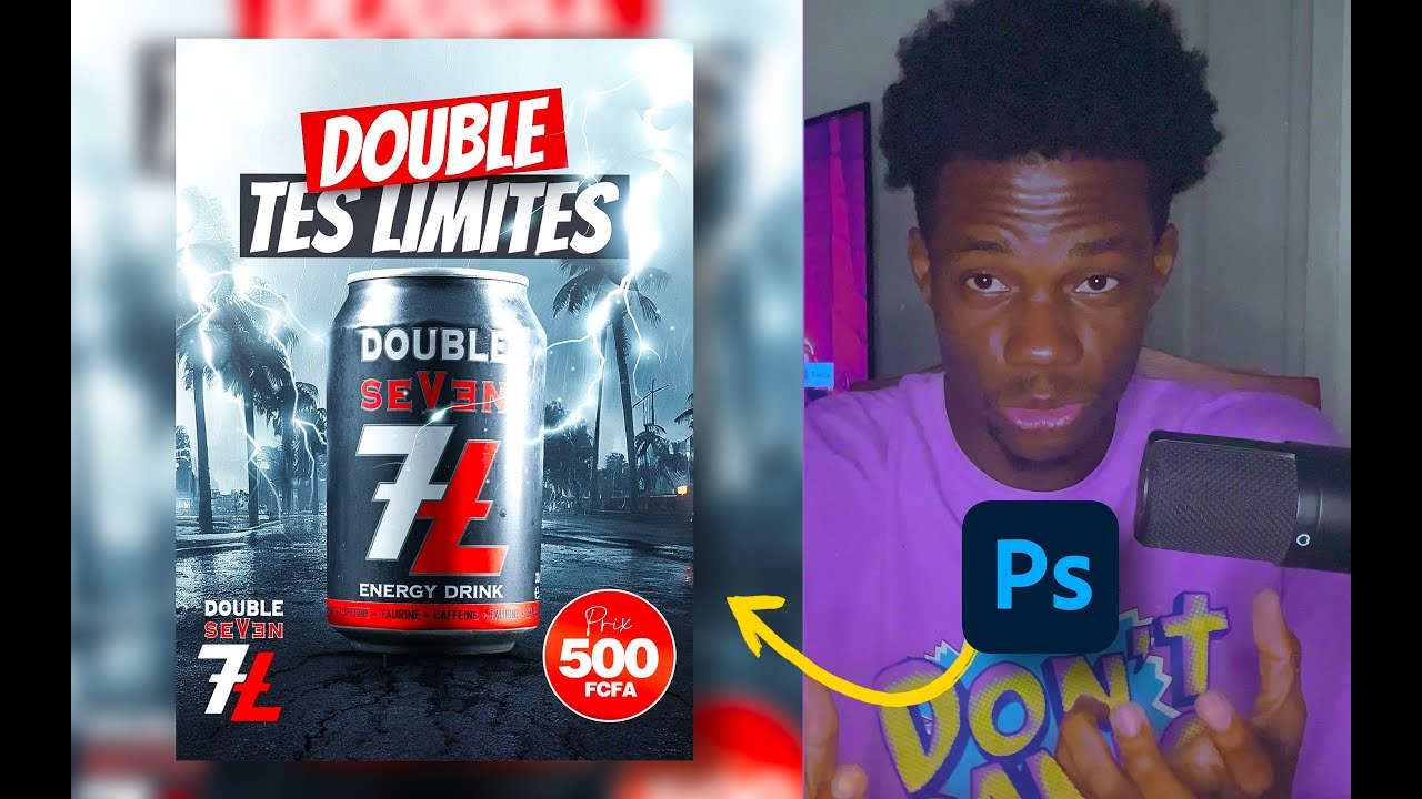 TUTO PHOTOSHOP_COMMENT CREER une AFFICHE PUBLICITAIRE sur PHOTOSHOP ...