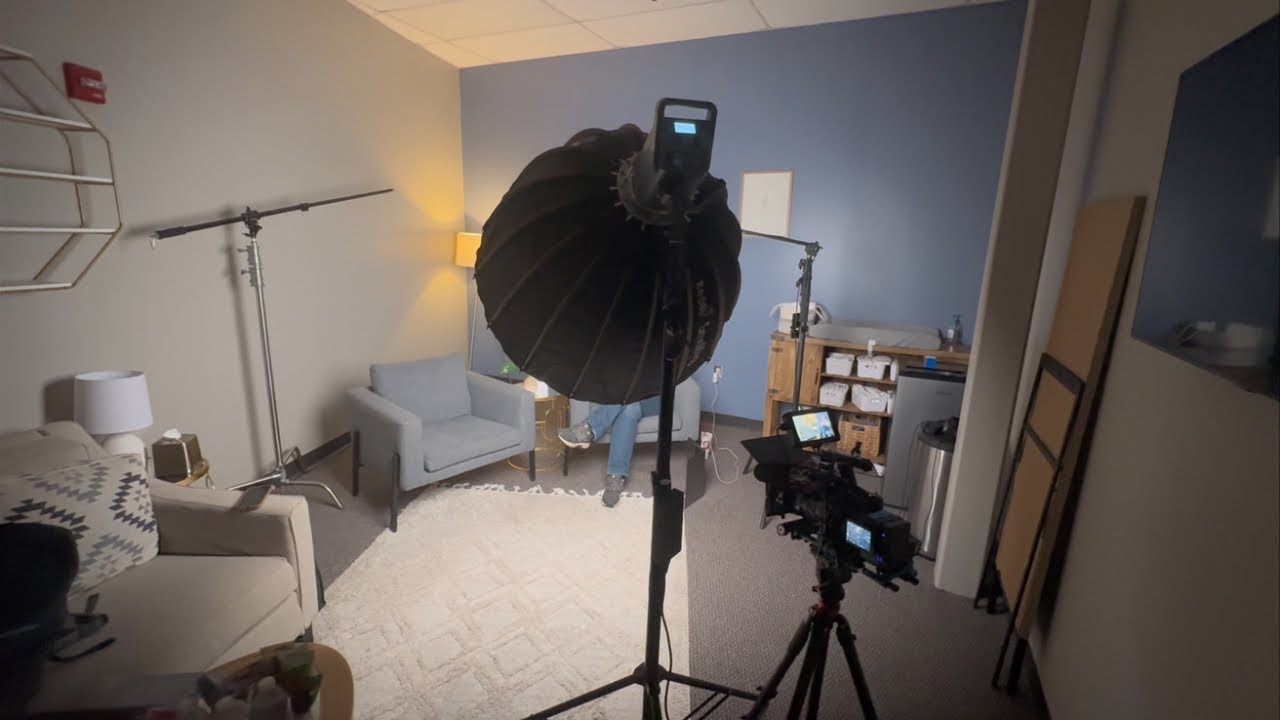 TWO PERSON INTERVIEW STYLE SETUP | Vlog 003 - YouTube