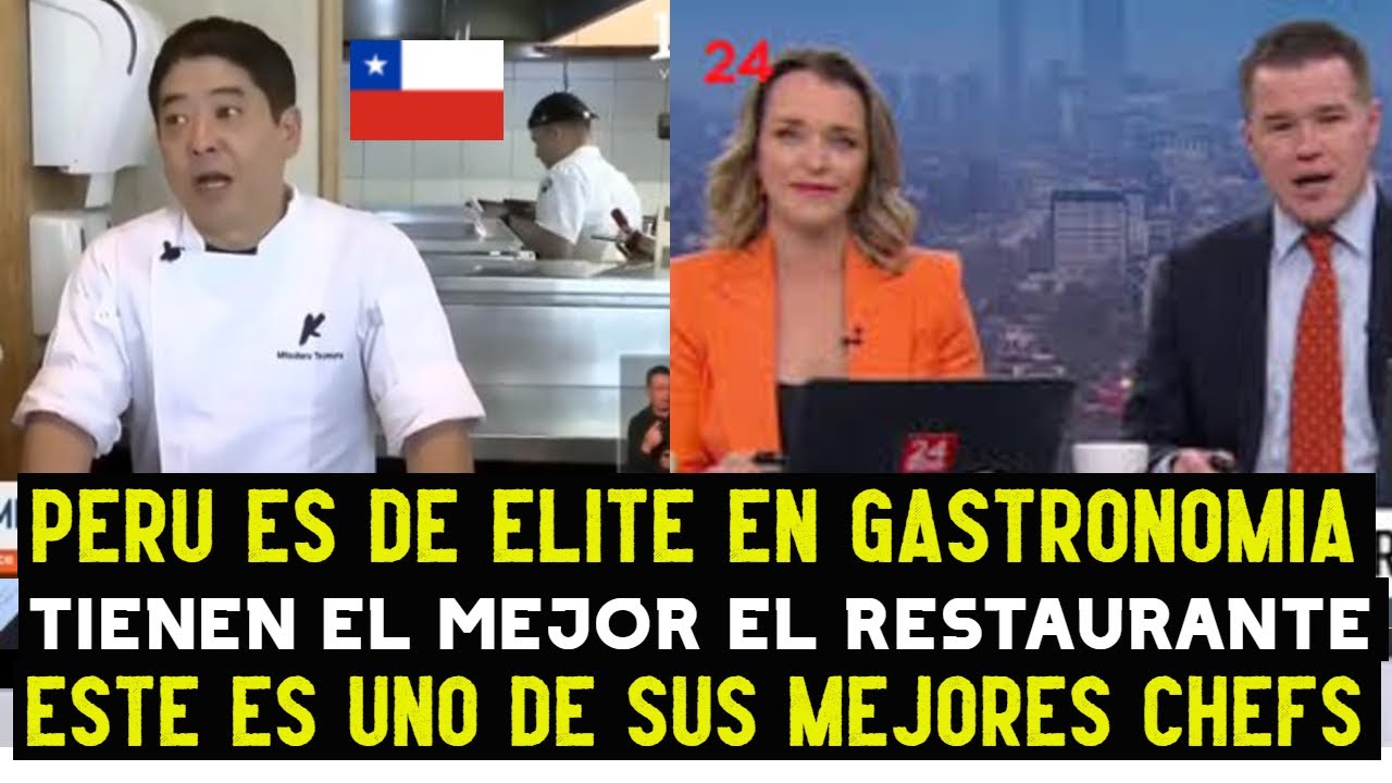 CHEF PERUANO DA CATEDRA EN LA TELEVISION CHILENA CON LA GASTRONOMIA ...