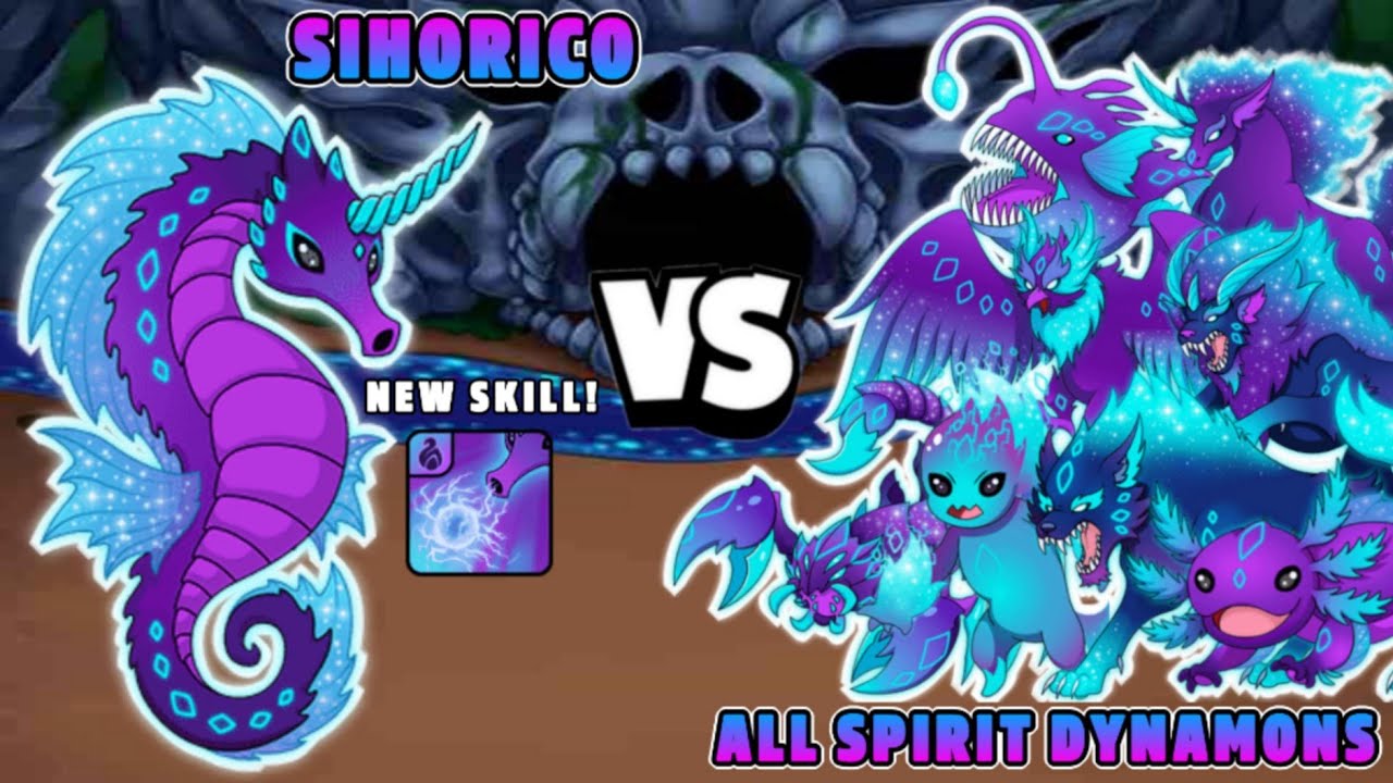 New Spirit Dynamon SIHORICO vs All Spirit Type Dynamons Battle 🤩🔥 In ...