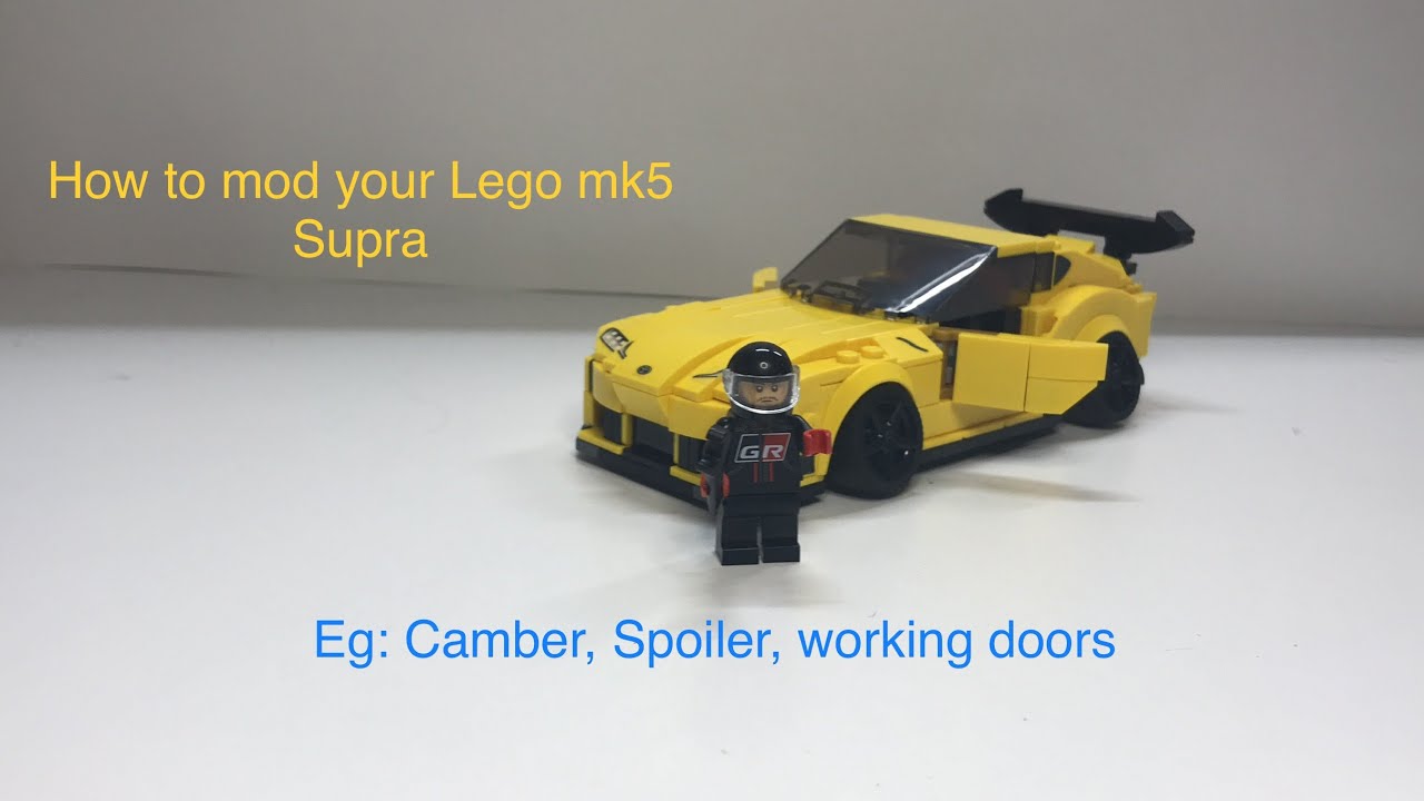 3 Easy mods for the Lego Mk5 Supra. (Tutorial) Set 76901 - YouTube