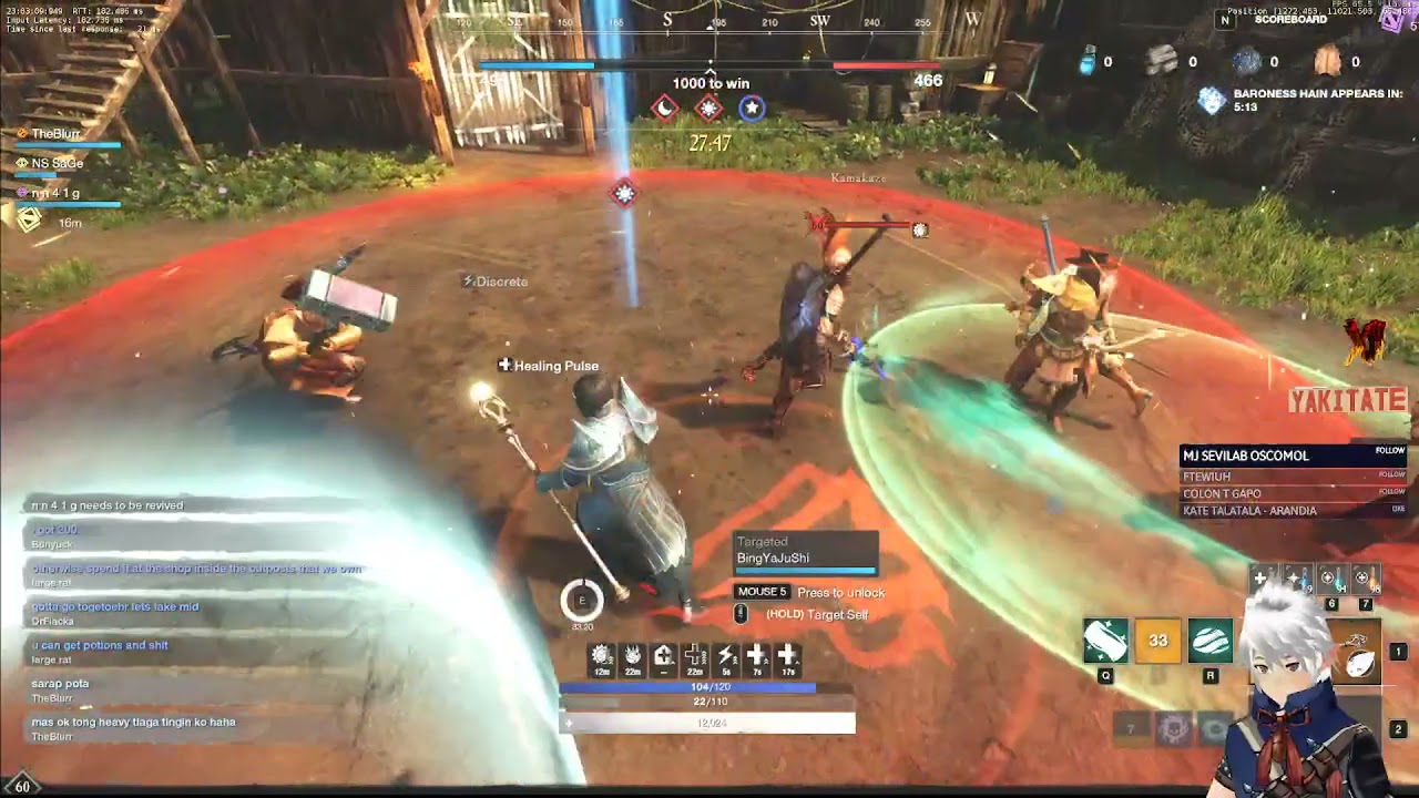 New World - Hybrid Build - Life Staff Void Gauntlet Tank Healer DPS ...