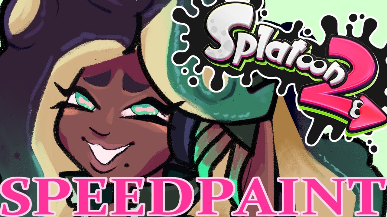 【Splatoon 2】Marina Ida【Speedpaint】 - YouTube