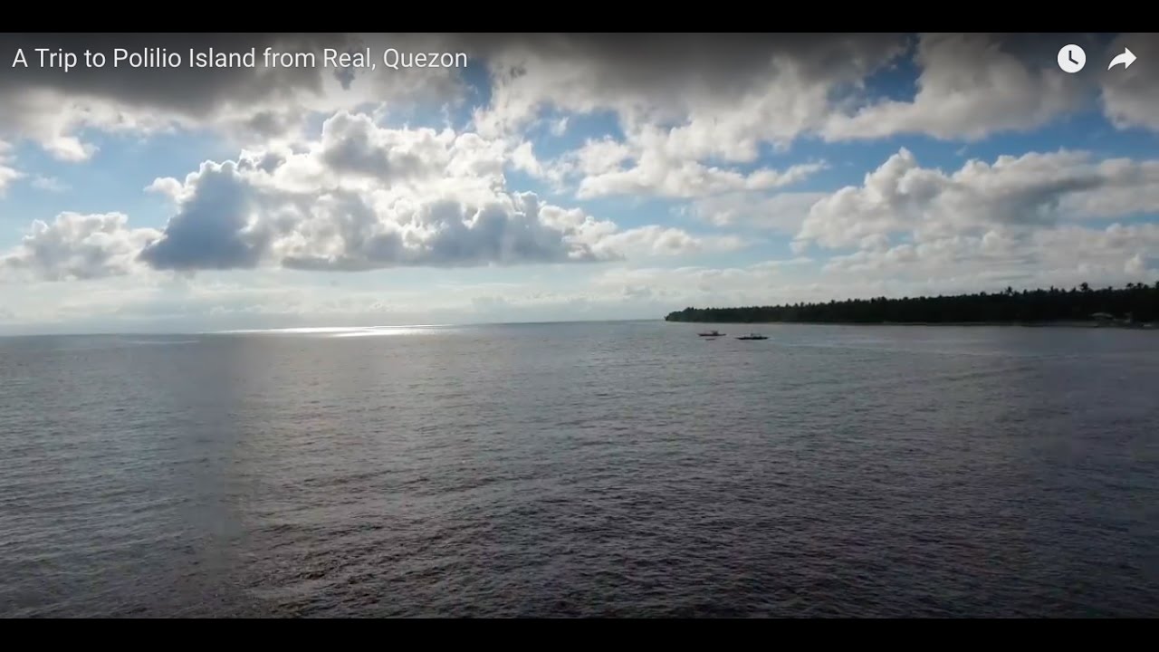 A Trip to Polilio Island from Real, Quezon - YouTube