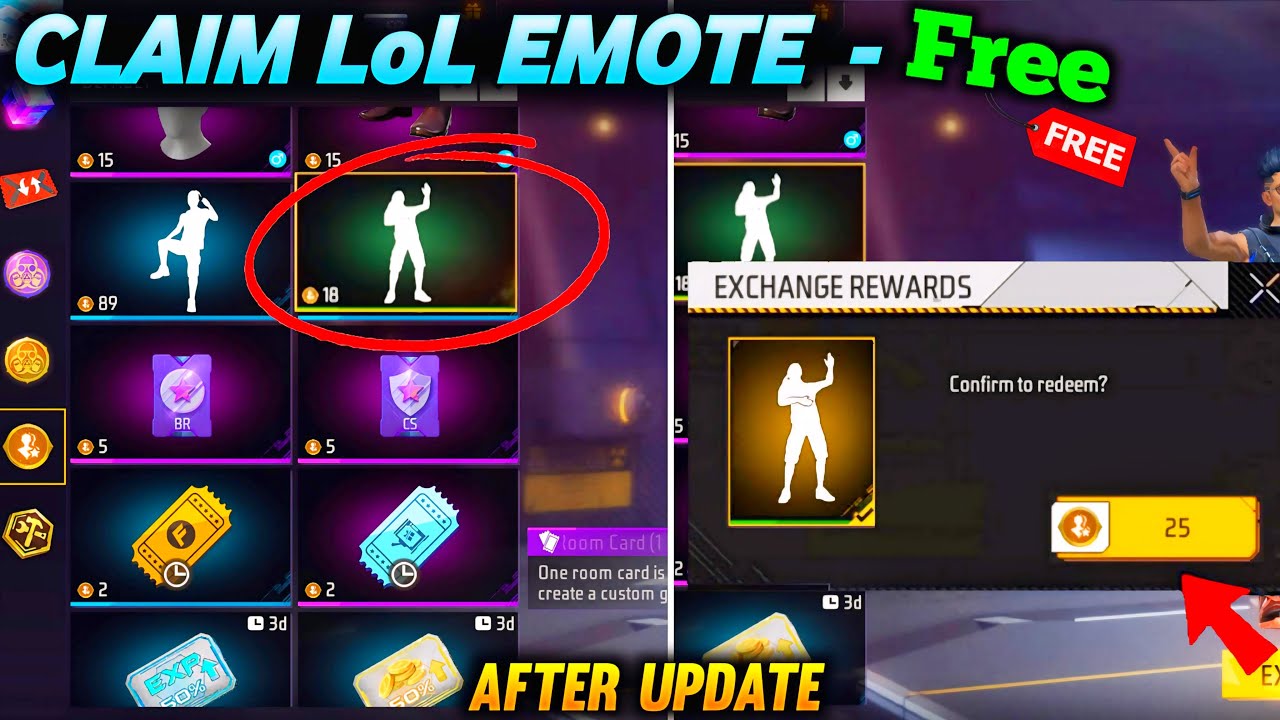 LOL Emote Claim Free 😲 Store Update Top Secret Changes in Update Ob45 ...