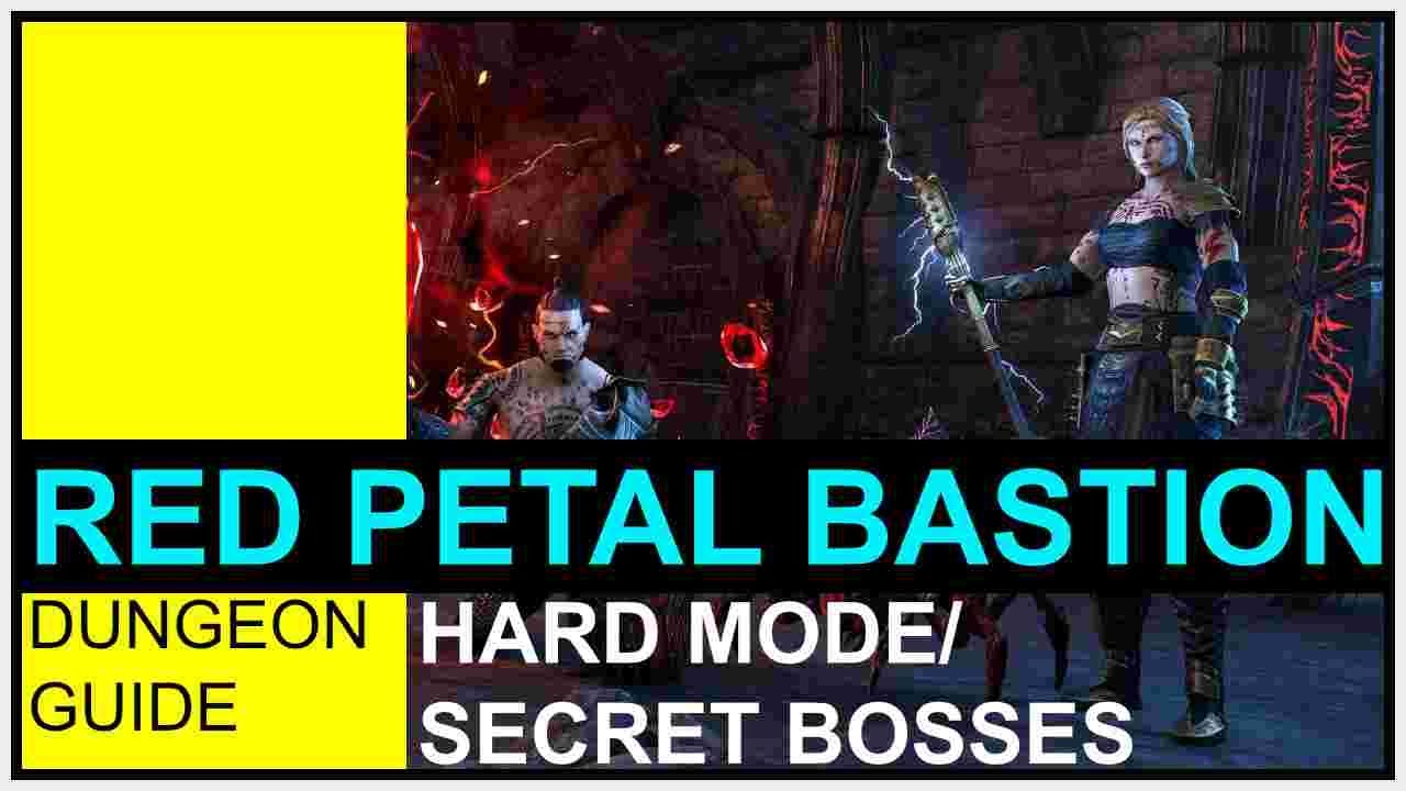 ESO Red Petal Bastion Guide | Veteran, Hardmodes & Secret Bosses - YouTube