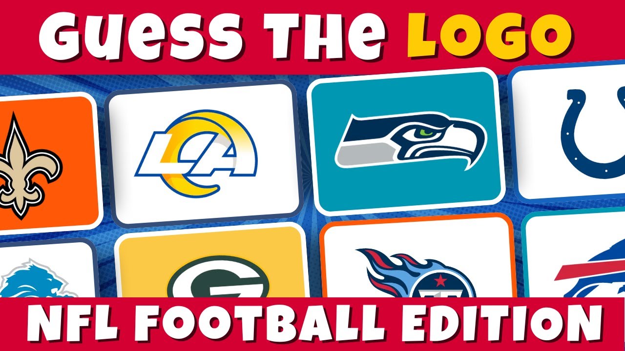 GUESS THE LOGO! NFL Football Edition | 3 Second Speed Rounds - YouTube