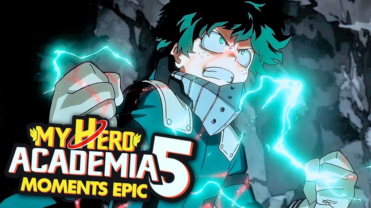 TOP 5 DES MOMENTS EPIC DE MY HERO ACADEMIA ! - YouTube