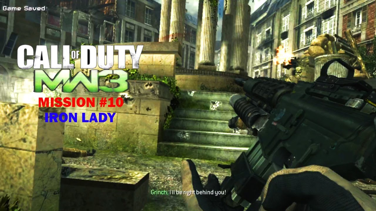 Call of Duty MW3 Mission 10 | Iron Lady | gameplay - YouTube