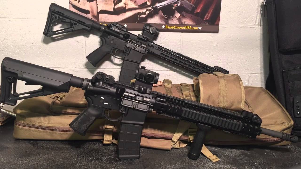 BCM Custom AR 15 - YouTube