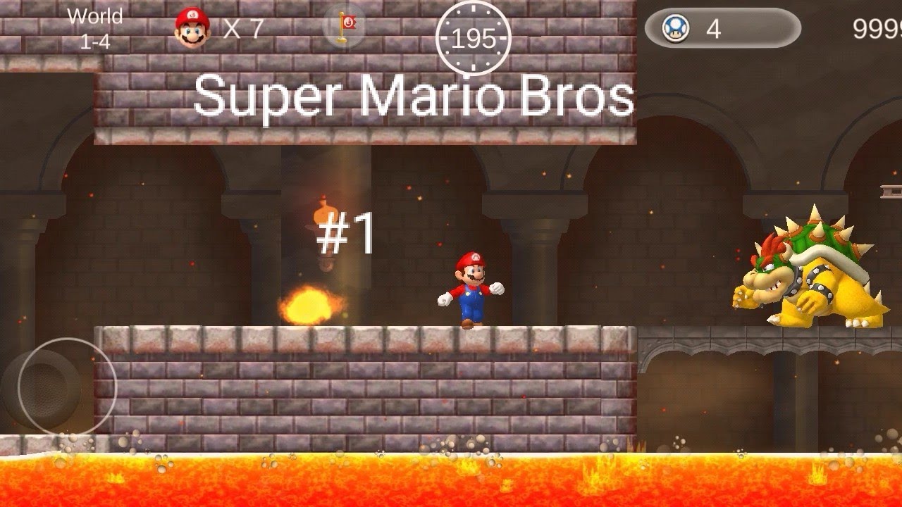 Super Mario two hd #1 прохождение 1 части, 4 мира пройдено - YouTube