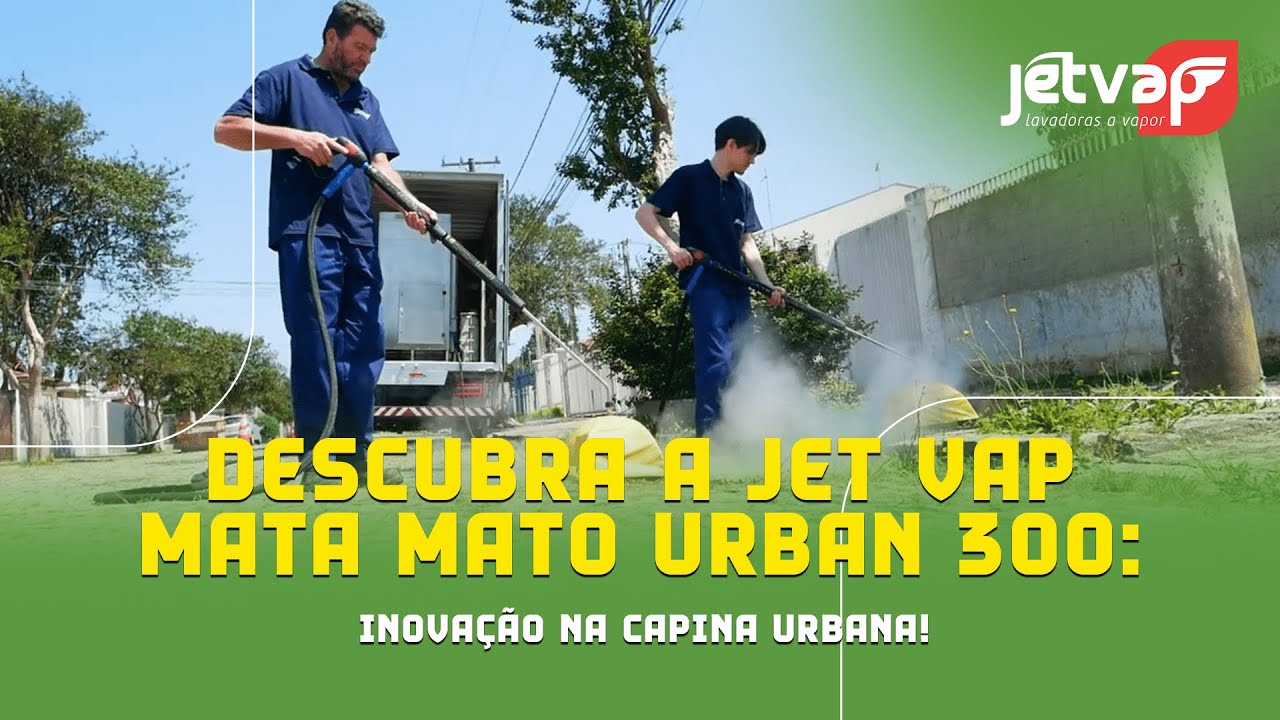 Mata Mato Urban 300: A revolução da capina urbana | Jet Vap - YouTube