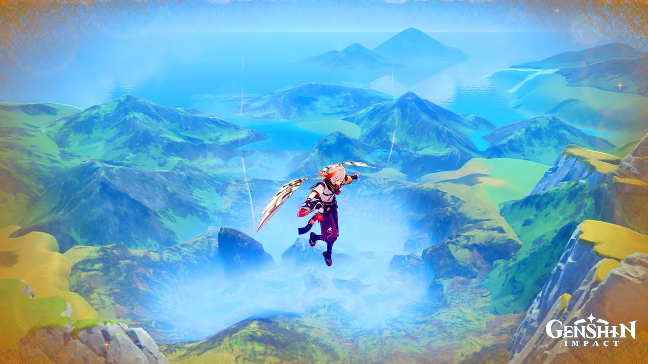 The Chasm before 2.6 Update - Amazing View From 5000m | New Islands Map ...