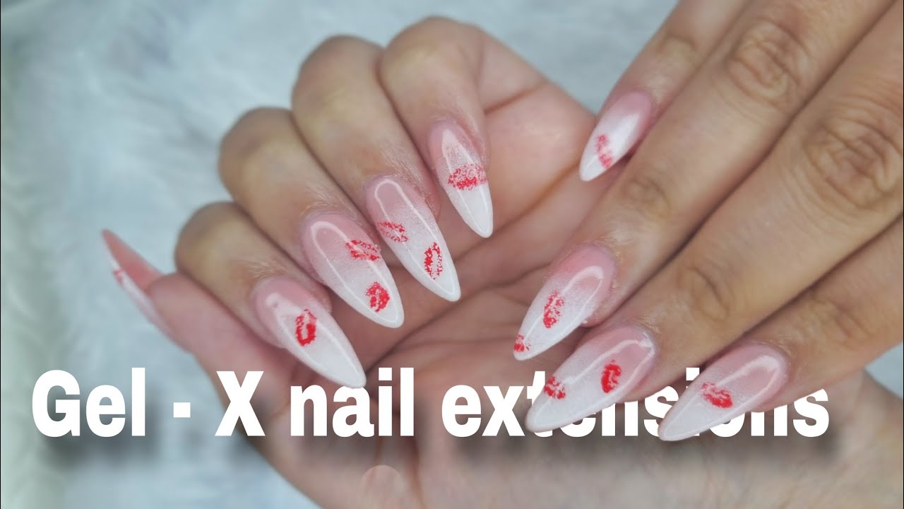 Gel-x nail extensions | Part-16 | Soft gel extension | No glue ...
