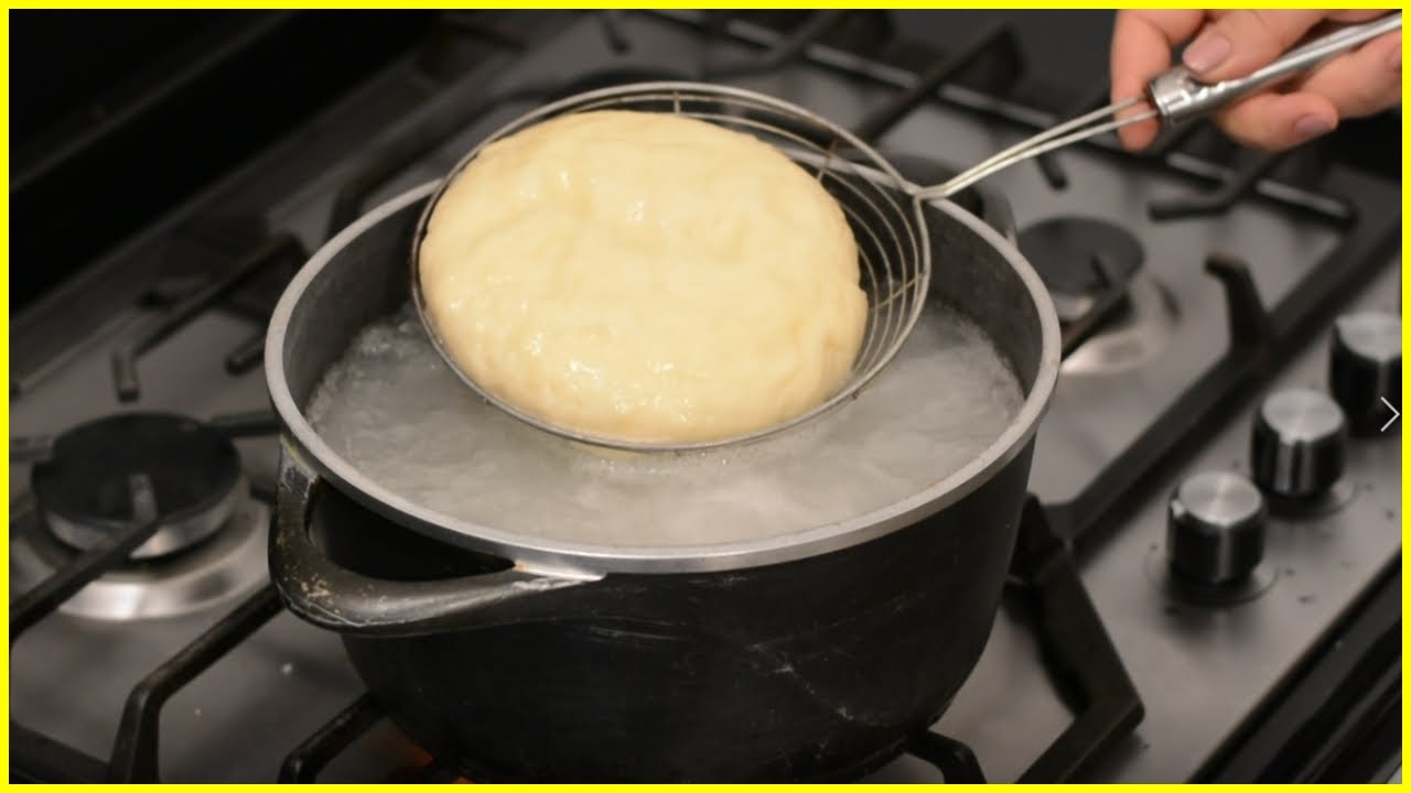 Why dough in boiling water taught me my German neighbor | I never buy ...