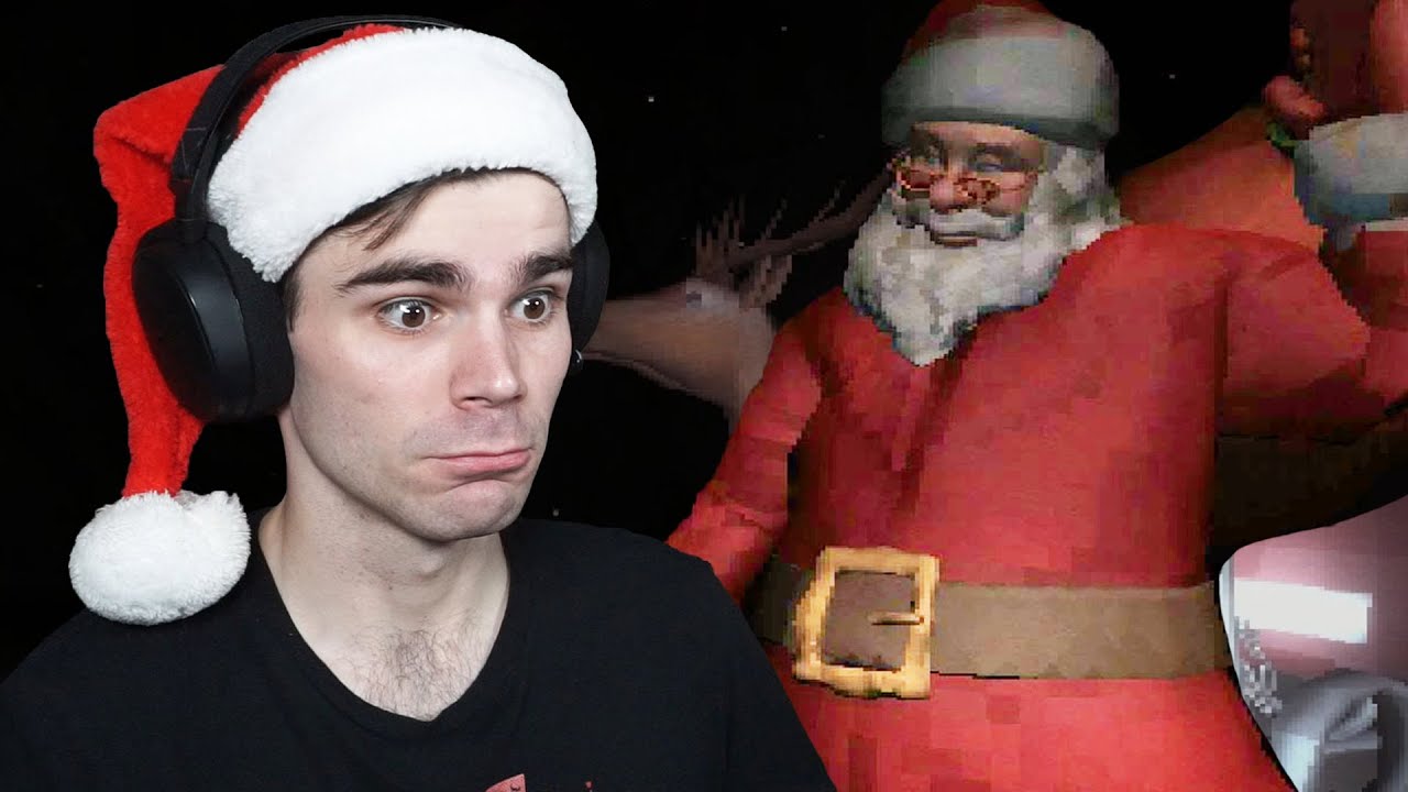 A Christmas HORROR Game where SANTA HAS KIDNAPPED YOU!!! | Christmas ...