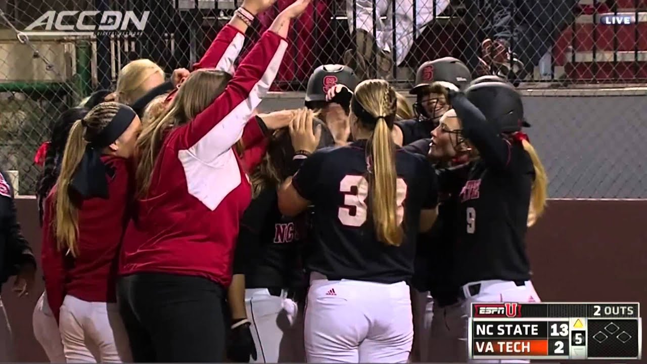 NC State's Renada Davis Breaks ACC Home Run Record | ACC Must See ...