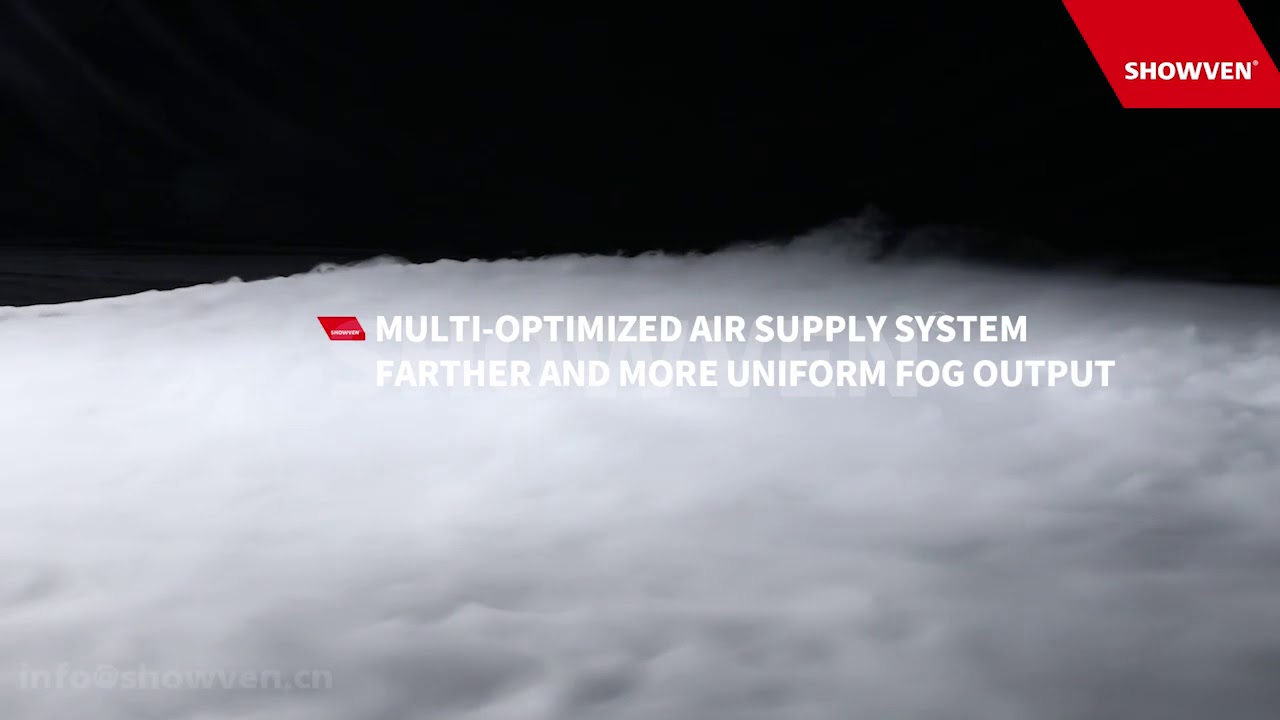 Creeper Aqua Fog Low Smoke Machine by Showven - YouTube