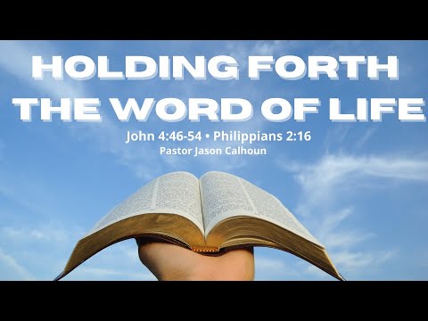 Holding Forth The Word Of Life - YouTube