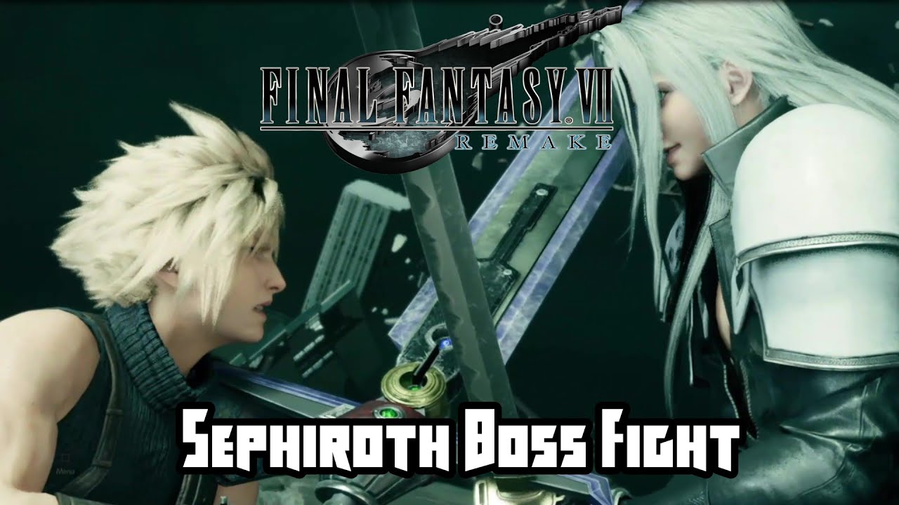 Final Fantasy VII: Remake - Sephiroth Boss Battle - YouTube