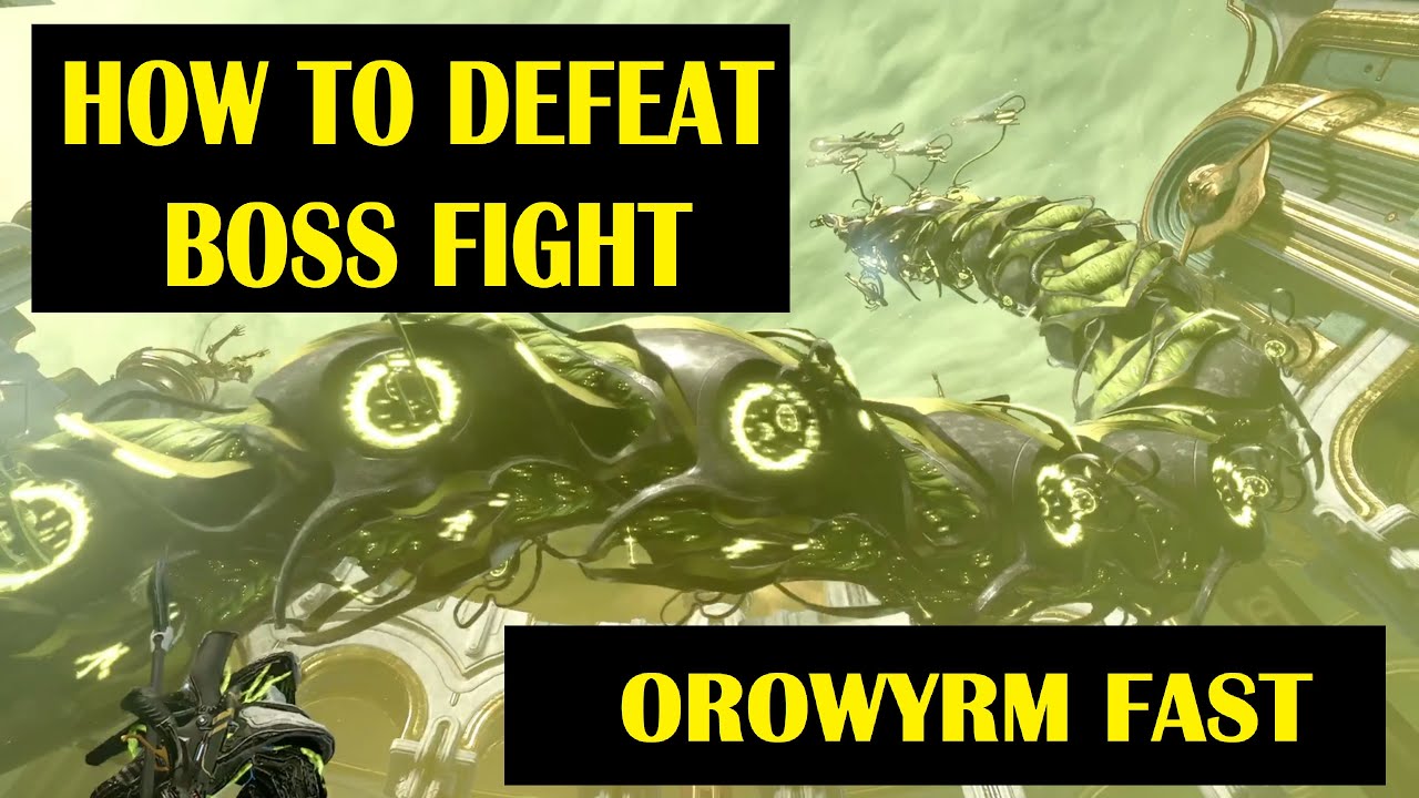 How to defeat Orowyrm in Warframe Duviri paradox (final boss phase ...