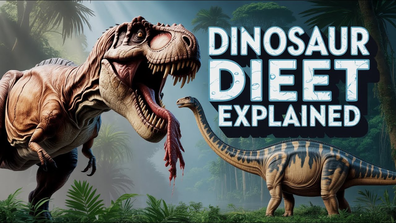 What Did Dinosaurs Actually Eat? Facts About Dinosaur Diet. - YouTube