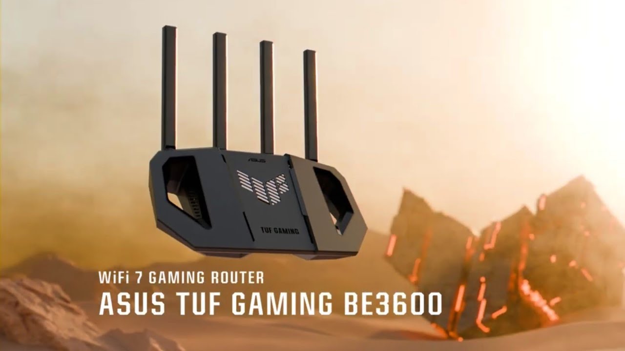 ASUS TUF Gaming BE3600 WiFi 7 Router Official Introduction Video 2024 ...