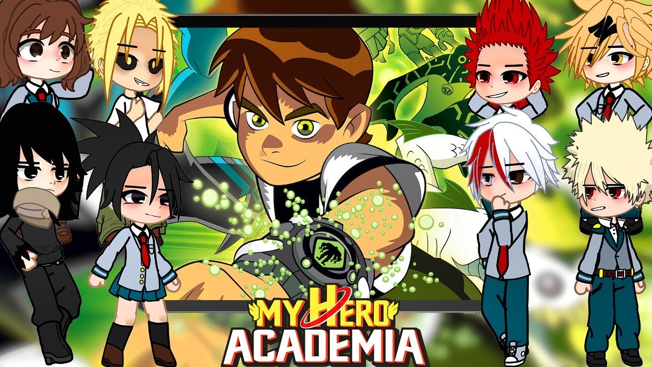 Class 1A react to Deku as Ben 10 || AU | BNHA | MHA | GCRV || - YouTube