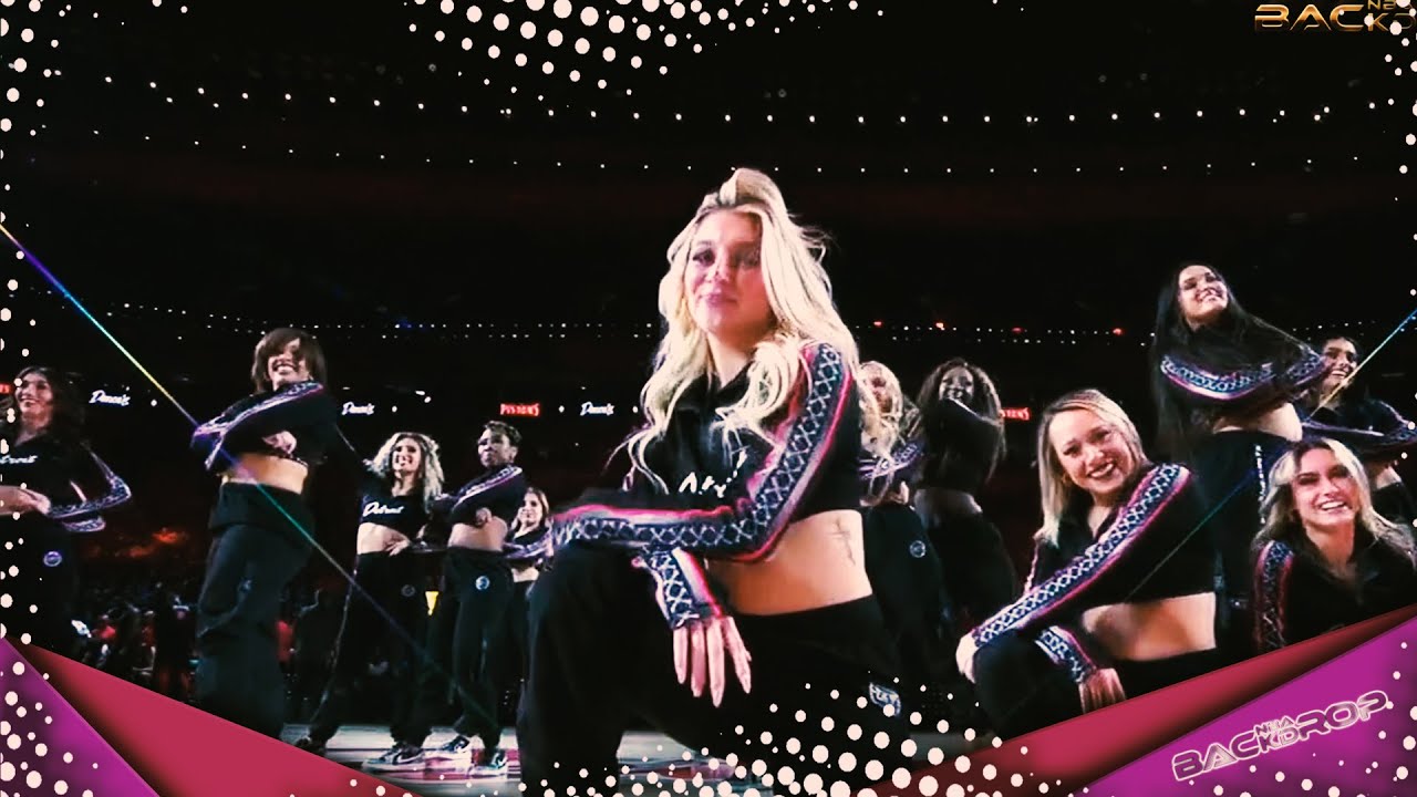 PISTONS DANCERS | Washington @ Detroit | January 27, 2024 | NBA Season ...