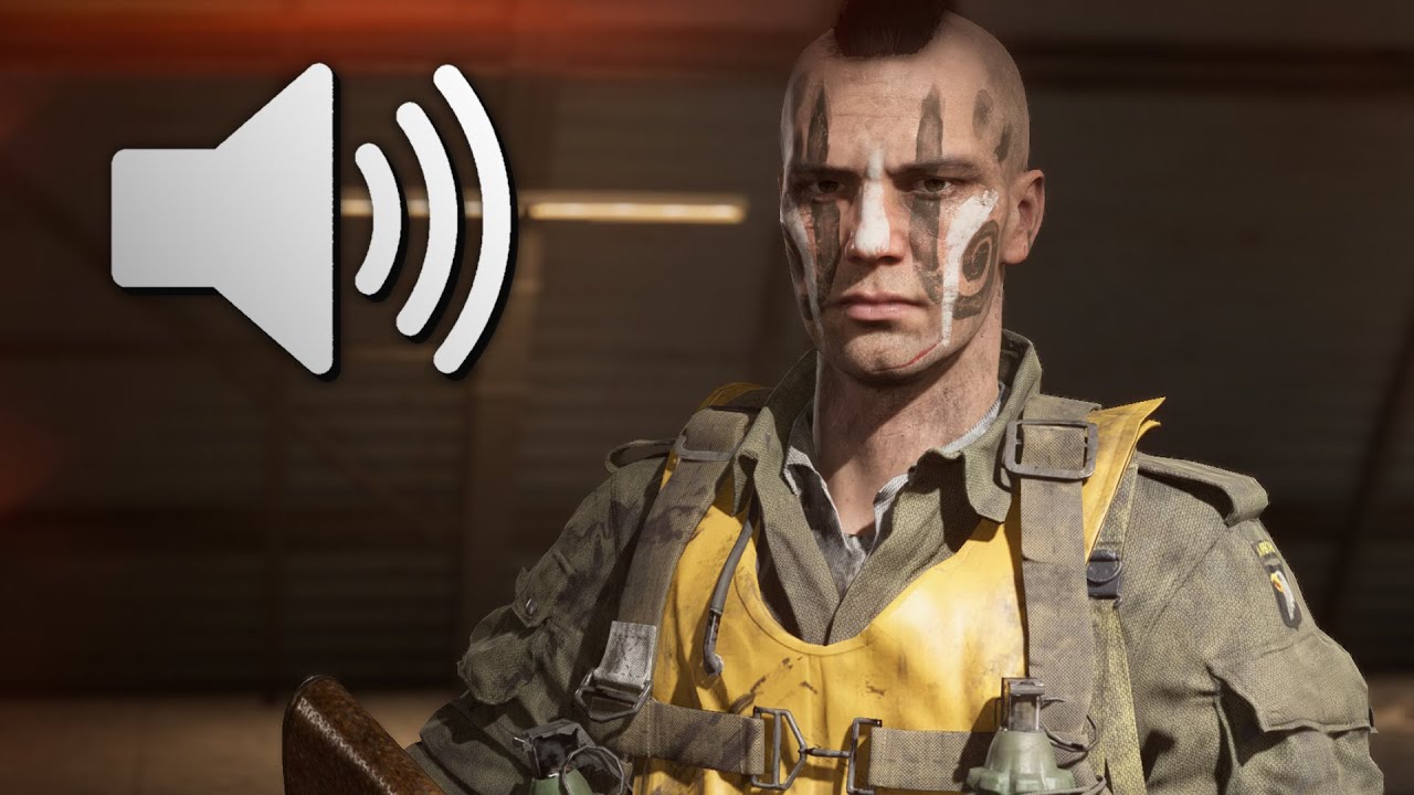 Battlefield 5 - Jonathon McNiel Elite Voice Lines - YouTube