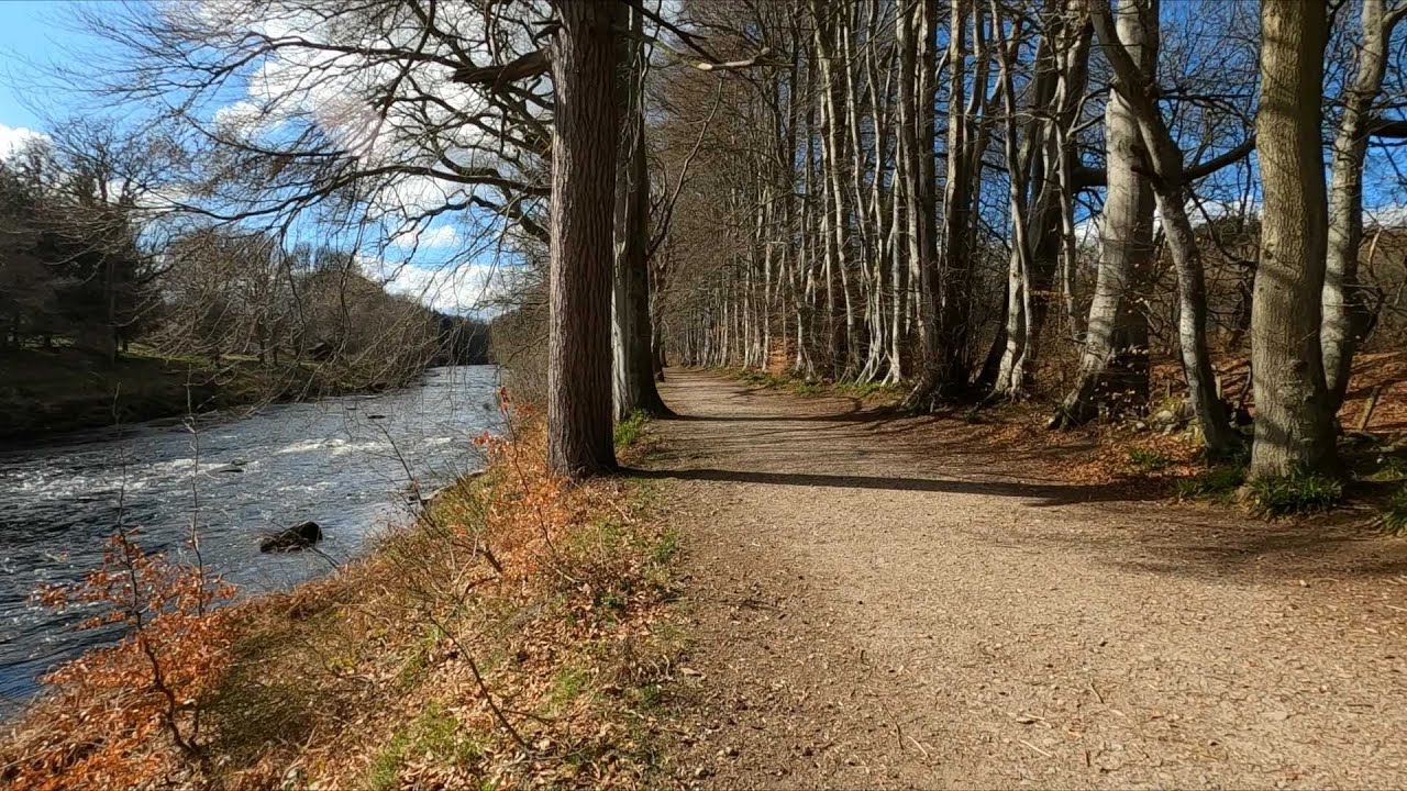 COMRIE - CRIEFF PATH, from Lady Mary's Walk, Crieff. - YouTube