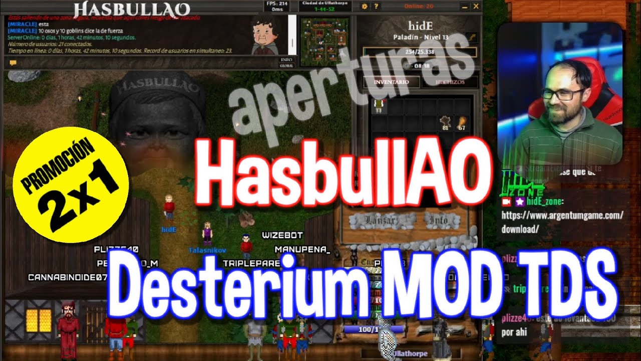 Apertura x2 🧁 Desterium AO Mod TDS HasbullAO 🪄 - YouTube