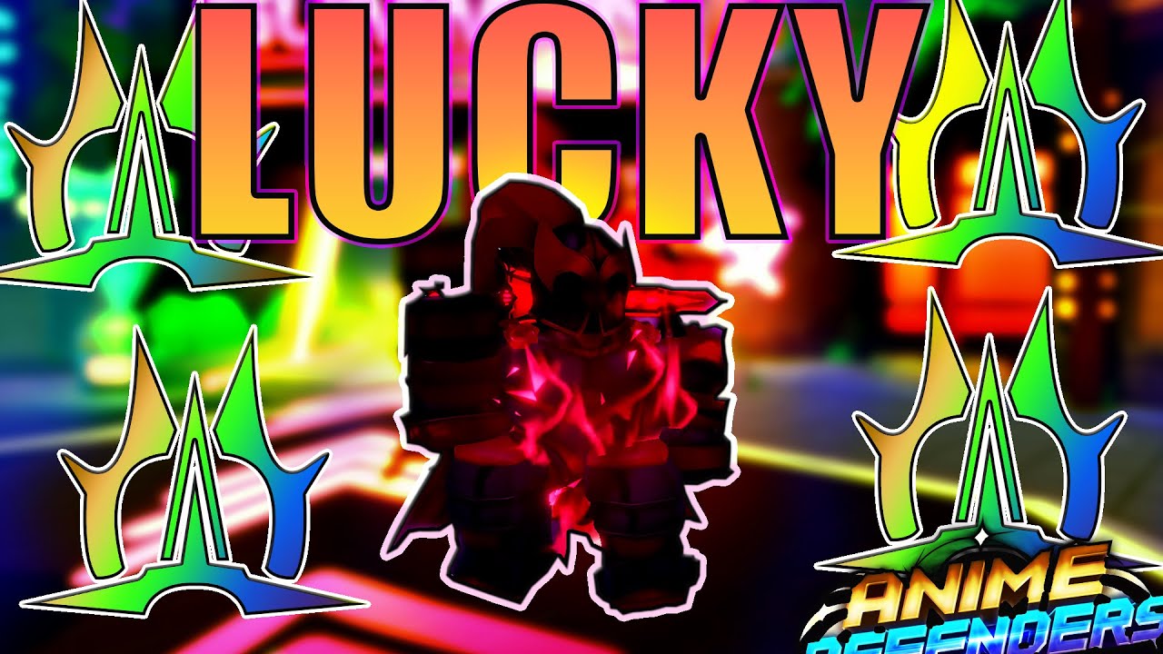 LUCKIEST ANIME DEFENDERS MOMENTS EVER! [GEMS GIVEAWAY] - YouTube