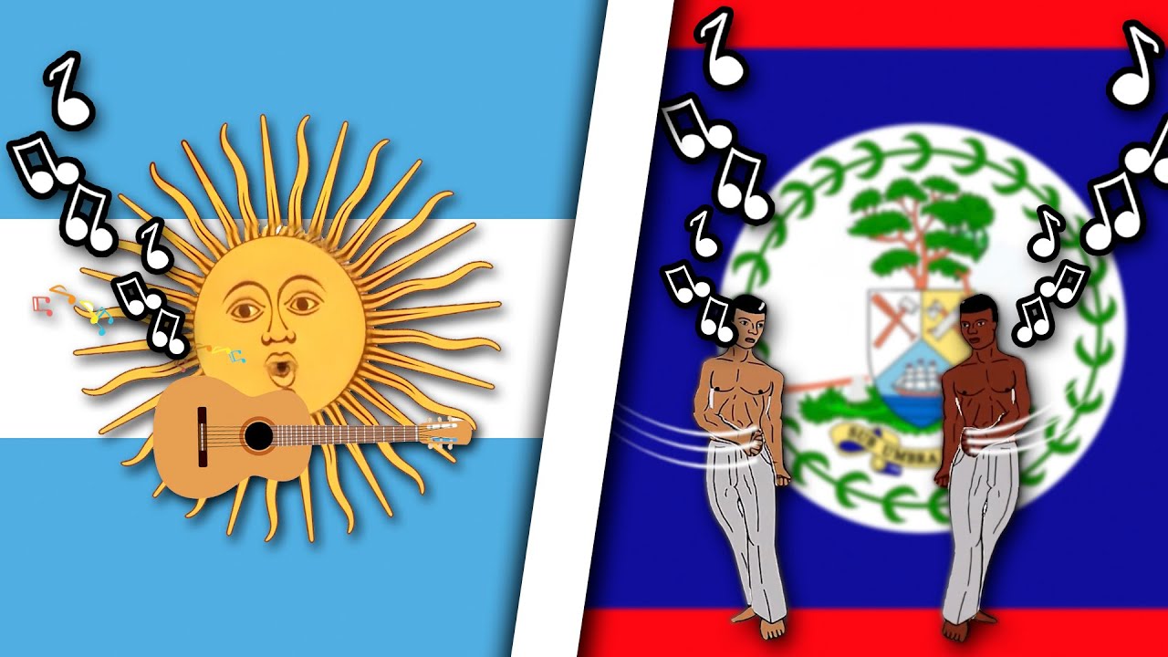 Flags Singing Their Songs🎵 | Fun With Flags - YouTube